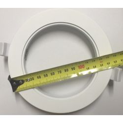 Downlight Adapter / Conversion Plate - 150mm White